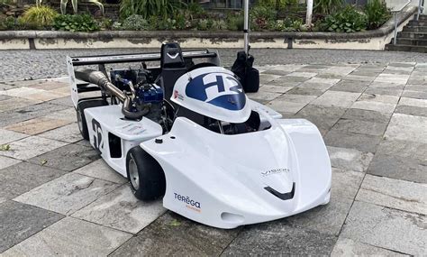Voici le premier kart à moteur hydrogène au monde et il est français