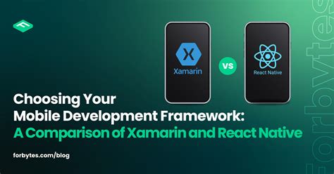 Xamarin Vs React Native How To Choose A Mobile Framework