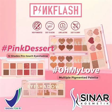 Jual Pinkflash Pinkdessert Shades Pro Touch Ohmylove Multiple