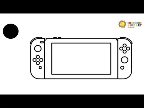 Cómo Dibujar y Pintar un Nintendo Switch Dibujos para Niños YouTube