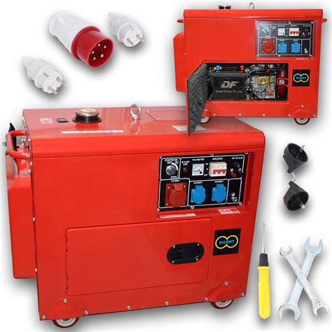 AGREGAT PRĄDOTWÓRCZY DIESEL 230V 380V AVR 5500W UK H8500D Cena