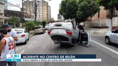 Motorista Perde Controle Do Carro Capota E Atinge Outros Dois Ve Culos