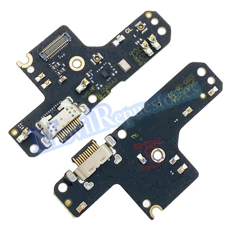 Placa De Conector De Carga USB Tipo C Con Micrófono para Moto G9 Plus