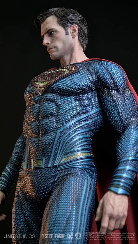 JND Studios Superman Of Justice League 1 3 Scale Hyperreal Movie Statue
