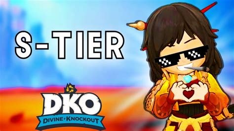 Amaterasu Is The Best Character Divine Knockout Dko Youtube