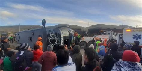 La Oroya Tragedia Bus choca contra tren y deja cuatro muertos y más