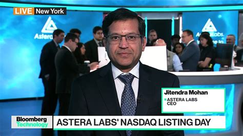 Astera Labs CEO On Nasdaq Listing Day YouTube