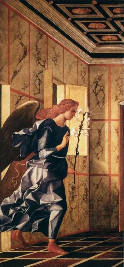 La Anunciación El Arcángel Gabriel Giovanni Bellini Análisis del