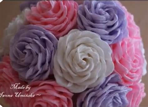 Como Fazer Rosas De Papel Crepom Passo A Passo