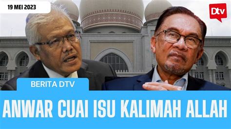 BERITA PAGI DTV GEMPAR HAMZAH ZAINUDDIN TUDUH ANWAR CUAI ISU KALIMAH