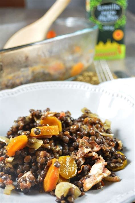 Lentilles vertes du Puy à la poitrine fumée Recette d Automne