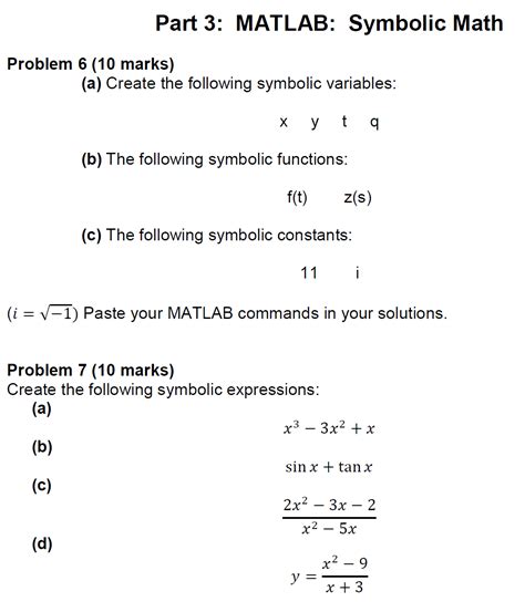solved b the following symbolic functions f t z s c