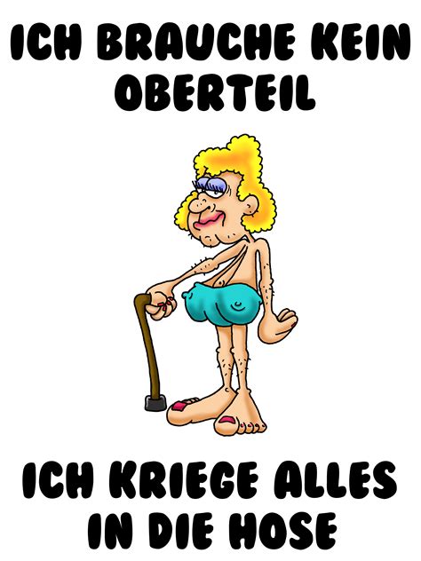 Alte Frau Lustig