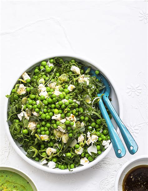 Salade De Petits Pois Ch Vre Frais Et Roquette Pour Personnes
