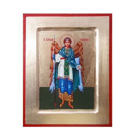 Ikona Bizantyjska Archanio Gabriel X Cm Cena Opinie