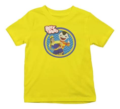 Playera Personalizada Para Niño O Niña De Bely Y Beto Meses sin interés