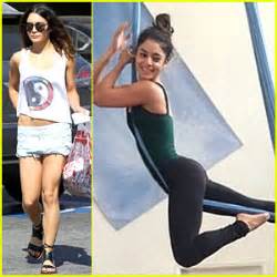 Vanessa Hudgens Flashes Her Calvins In Low Slung Shorts Vanessa