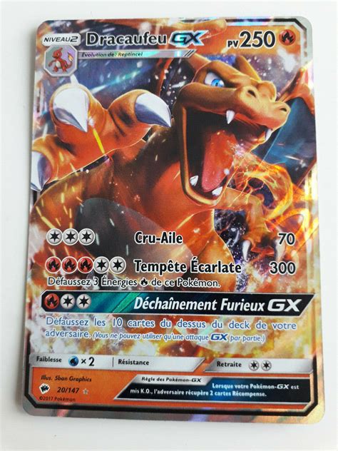 Arriba 41 imagen carte pokémon dracaufeu gx fr thptnganamst edu vn
