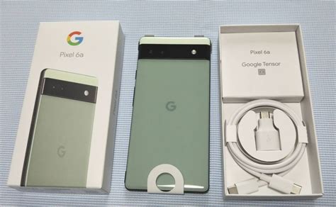 Yahoo オークション 新品未使用 Google Pixel 6a Sage セージグ