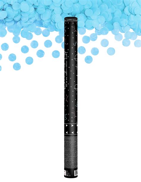 Canon à confettis boy bleus 60 cm achat de Decoration Animation sur