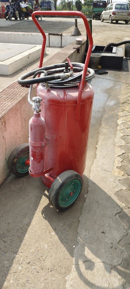 A B C Dry Powder Type Wheeled Fire Extinguisher Capacity Kg Kg