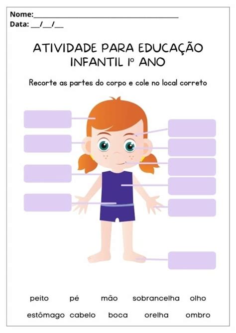 55ATIVIDADES CORPO HUMANOpara Imprimir