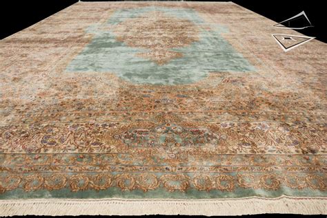 X Persian Cyrus Crown Kerman Rug Large Rugs Carpets