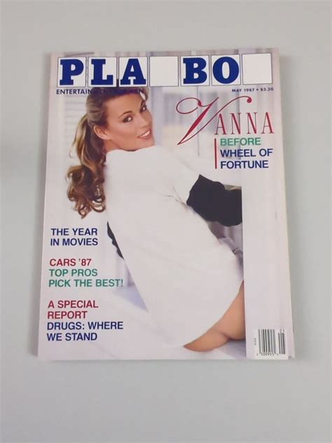 Playboy Magazine May Vanna White Pictorial Wheel Of Fortune Values