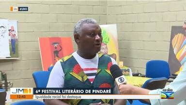 JMTV 1ª Edição Festival literário acontece em Pindaré Mirim Globoplay