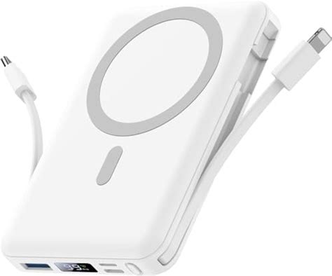 Amazon Yiisonger Magnetic Portable Charger Mah Wireless