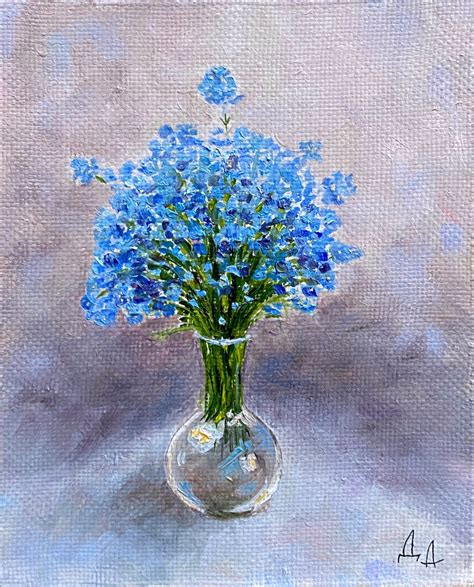Картина Букет незабудок Олександра ДА Jose Art Gallery