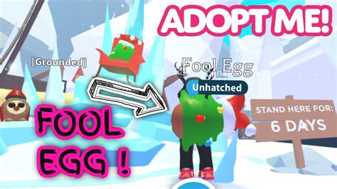 Fool Egg In Adopt Me Really April Fool S Update Youtube