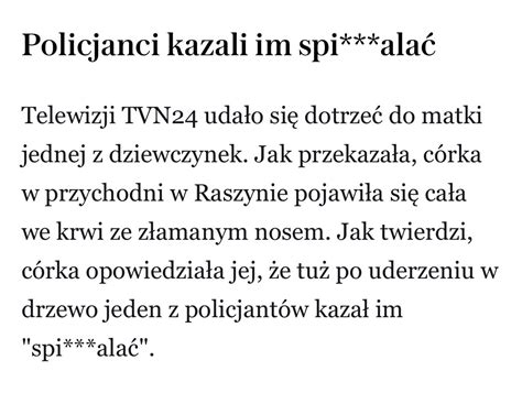 Maciej Kopiec On Twitter Dwie Nieletnie Dziewczyny Ranne W Zderzeniu