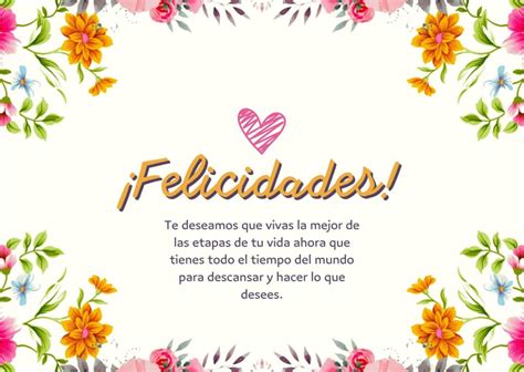 Tarjetas de Jubilación preciosas para regalar este 2024