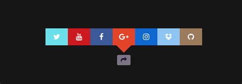 Top Free Html Css Social Sharing Buttons Templates Colorlib