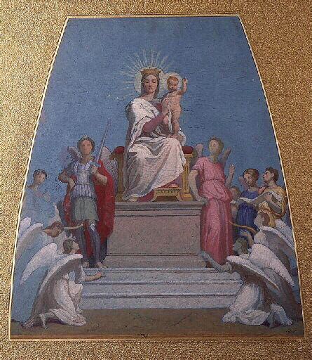 Grabados De Calidad Del Museo Glorification De La Vierge De Cazes