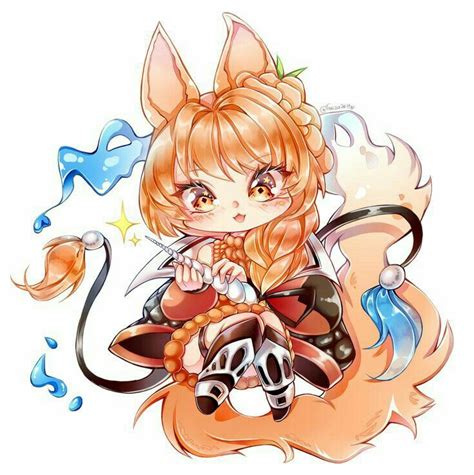 Chibi Anime Kawaii Girls Cartoon Art
