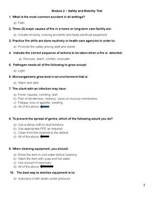 Module Assignment Part Module Cognitive And Mental Health