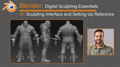 01 Blender Sculpting Anatomy And Setting Up Reference YouTube
