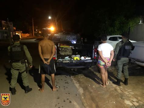 Casal é preso pela Polícia Militar por tráfico de drogas em Picos