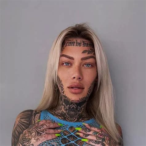 Britain S Most Tattooed Woman Gets Vagina Tattooed And Posts Intimate