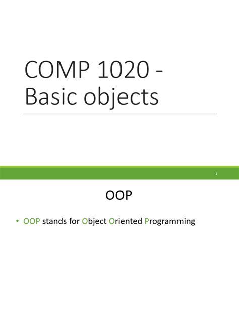 week 2 slides pdf programming constructor object oriented programming