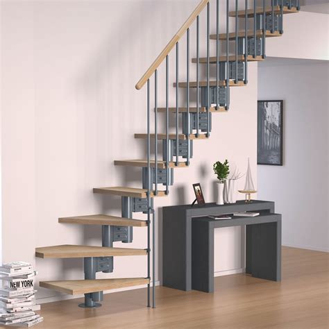 Escalier Quart Tournant Eureka Sogem Marches En Bois