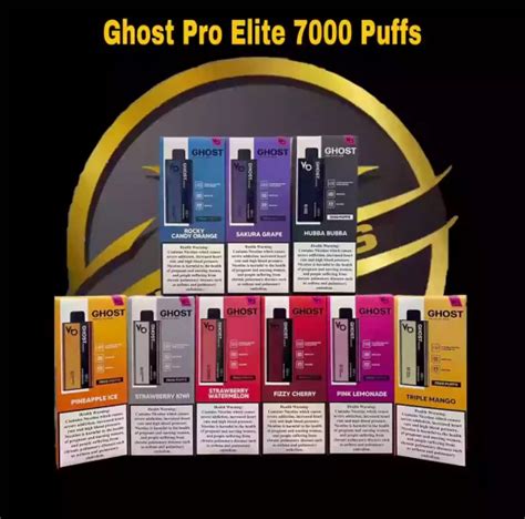 Ghost Pro Elite Puffs In Dubai Uae Vape Boss Uae