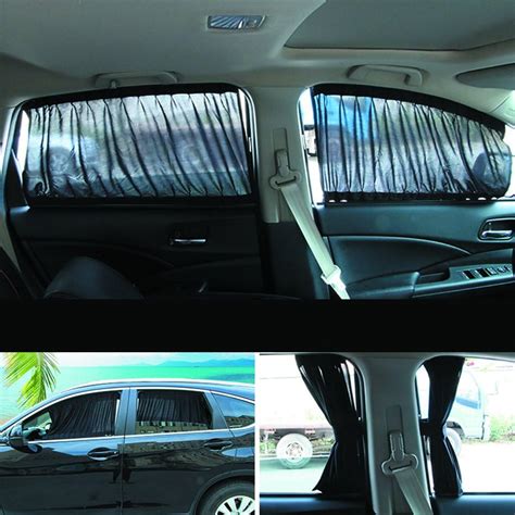 meiboall parasol de coche 2pcs Protector solar Protección UV