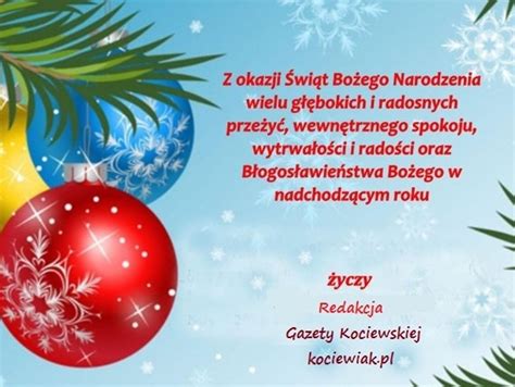 Przesy Amy Wam Najlepsze Wi Teczne Yczenia Niech Rado I Pok J