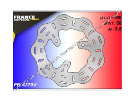 Disque de frein avant WAVE VAG FRANCE EQUIPEMENT Ø190mm pour MBK