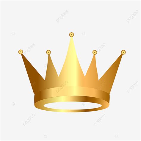 Rey Corona De Oro PNG Dibujos Dorado Corona Aislado PNG Y Vector