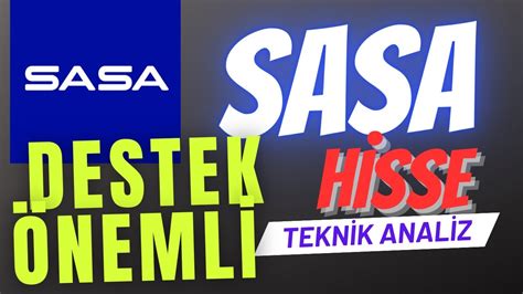 SASA POLYESTER HİSSE SENEDİ TEKNİK ANALİZ YouTube