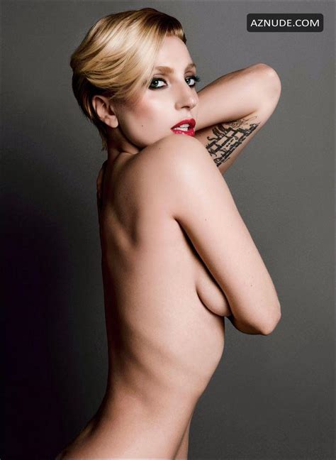 Lady Gaga Topless From The Art Of Pop V Magazine No 85 AZNude